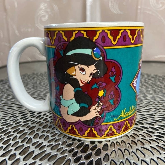 Disney | Kitchen | Vintage Walt Disneys Princess Jasmine Ceramic Cup ...